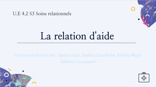 relation d'aide