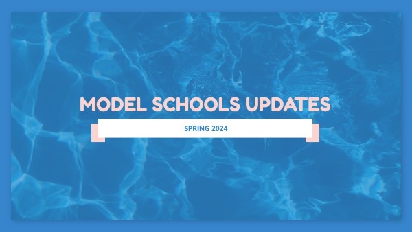Model School May 2024