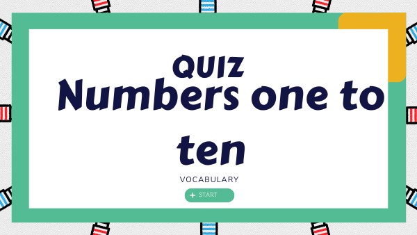 QUIZ NUMBERS