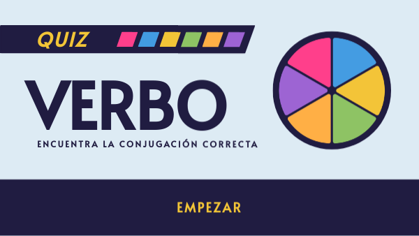 Juego conjugación verbal - 4to | Genially