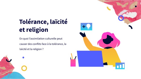 Tolérance, laïcité et religion | Genially