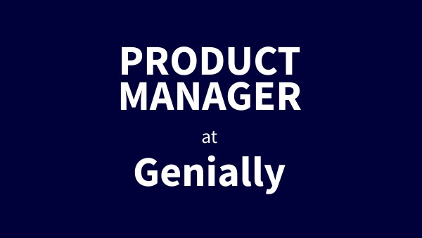 Product Manager At Genially