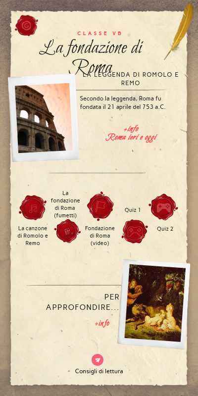 La leggenda della fondazione di Roma | Genially