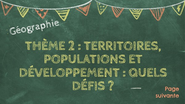 Développement Géo 2GT | Genially