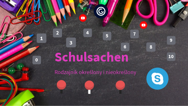 Schulsachen | Genially