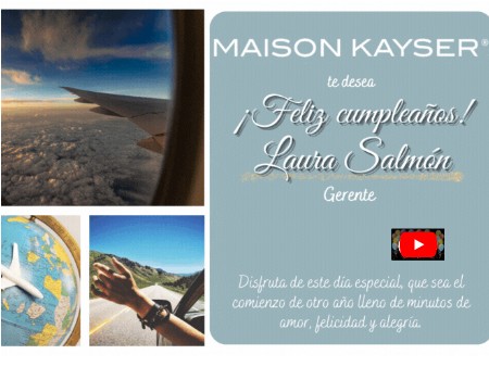 ¡Feliz cumpleaños Laura!