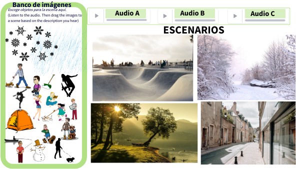 Spanish 3: Unit 1 Escenarios