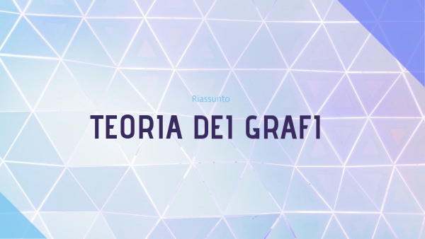 Teoria dei grafi | Genially
