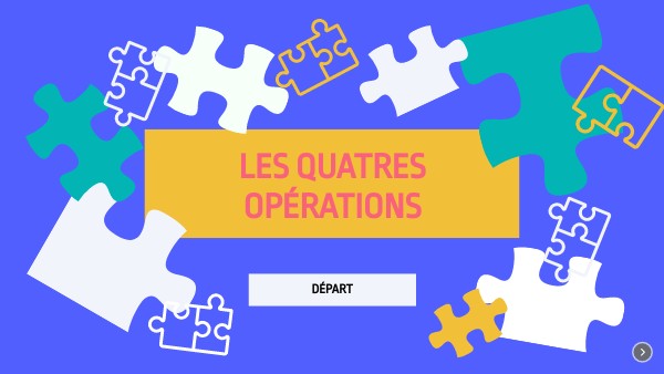 Les 4 opérations | Genially
