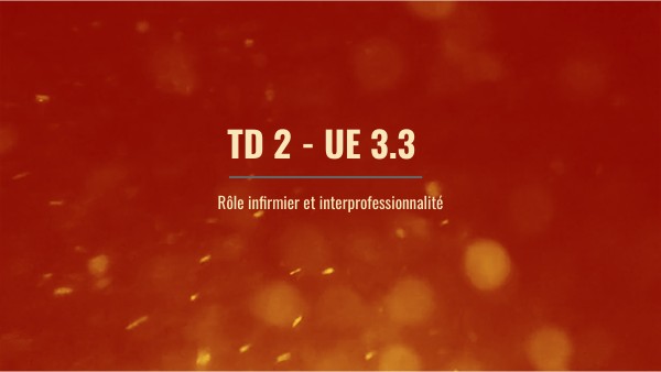 UE3.3 - TD 2 - Cas concrets et Fiches Métiers | Genially