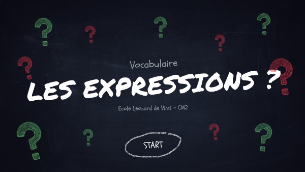 QUIZ expressions imagées