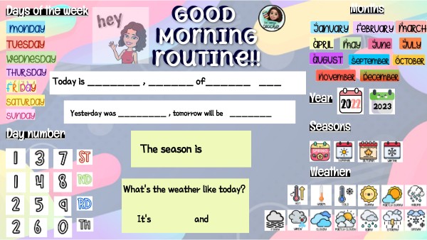 Morning routine | Genially