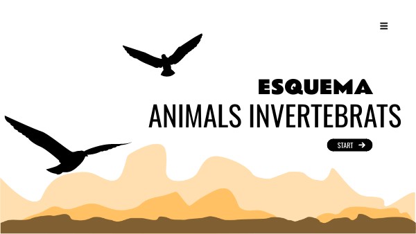 ESQUEMA ANIMALS INVERTEBRATS | Genially