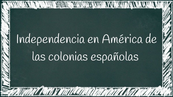 PROCESO INDEPENDENTISTA | Genially
