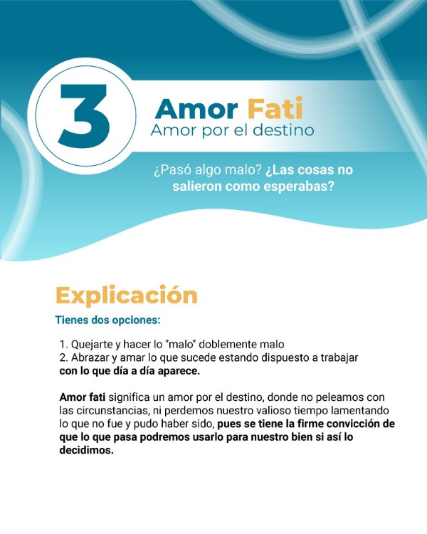 Día 3 Amor Fati | Genially
