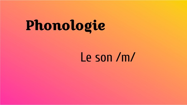 Phonologie son b