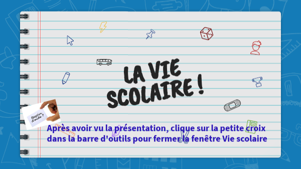 vie scolaire | Genially