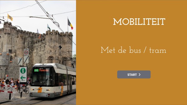 De bus/tram - Mobiliteit | Genially