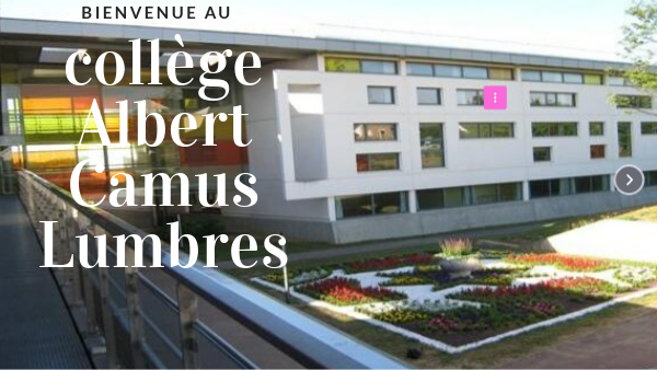 présentation du collège | Genially