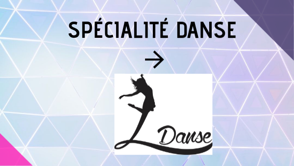 Spécialité Danse | Genially