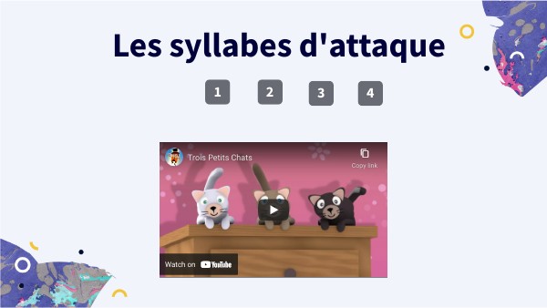 les syllabes d'attaque | Genially