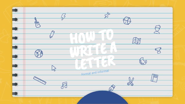 How to write a letter | Genially