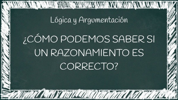Lógica y Argumentación