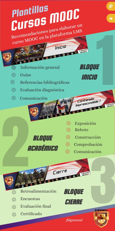 Infografía Curso MOOC | Genially
