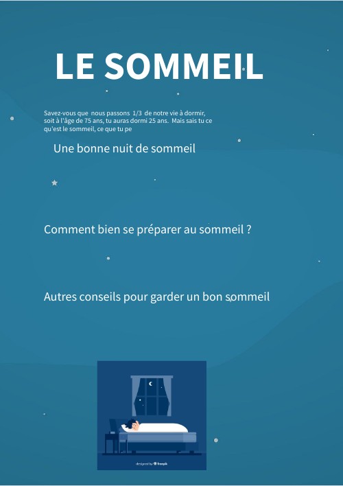 LE SOMMEIL | Genially