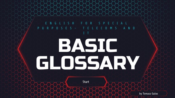 Teleinformatyk - glossary | Genially