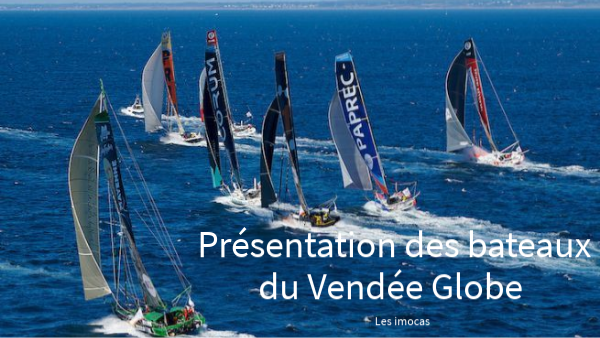 Capsule vidéo Bateau Vendée Globe | Genially