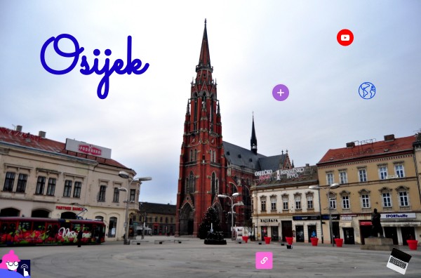 Osijek - interaktivna slika