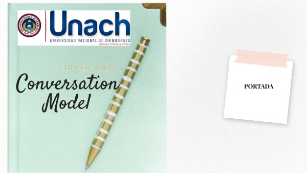 conversation model 3 | Genially