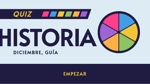 HISTORIA, Diciembre guía