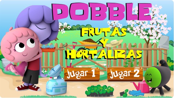 Dobble frutas y hortalizas by INÉS