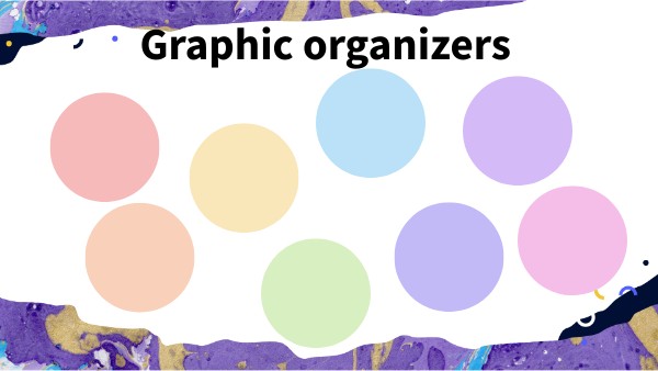 Graphic organizers