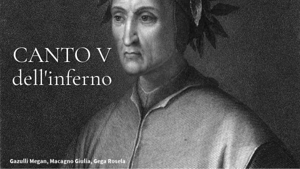 INFERNO - CANTO QUINTO | Genially