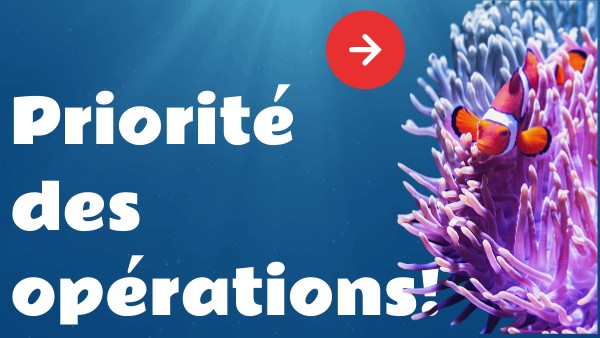Priorité des opérations - Alexandre