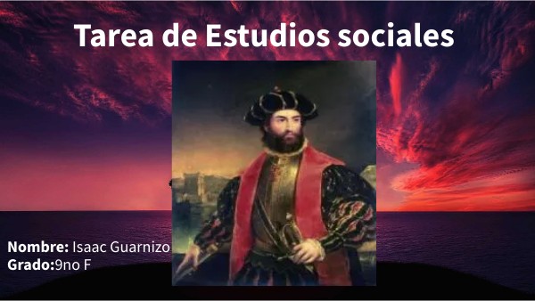 Tarea de CCSS Carácter de Vasco da Gama | Genially