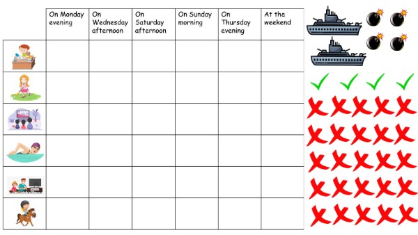 Bataille navale les passe-temps