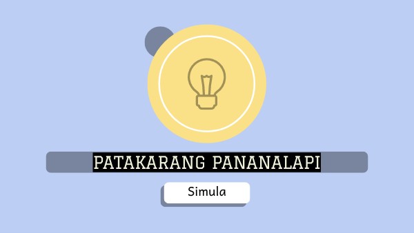 Digital Game-Patakarang pananalapi | Genially