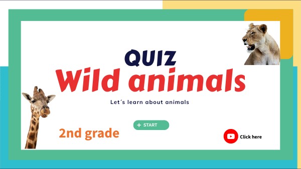 QUIZ WILD ANIMALS