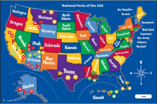 National Parks of the USA | Genially