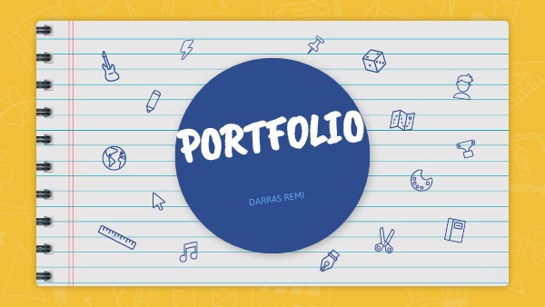 Portfolio DARRAS Rémi | Genially