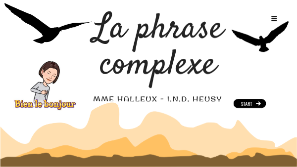 Phrase complexe | Genially