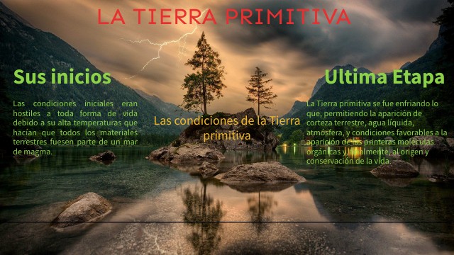 LA TIERRA PRIMITIVA | Genially