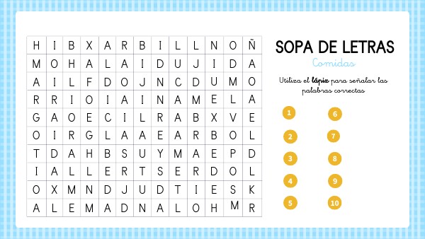SOPA DE LETRAS Ana Frank | Genially
