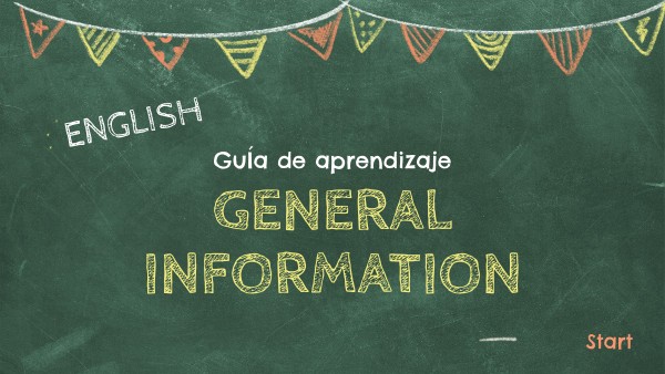 English General Information | Genially