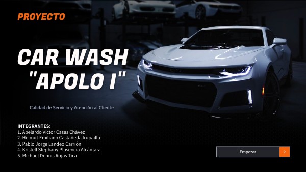 CAR WASH APOLO I | Genially