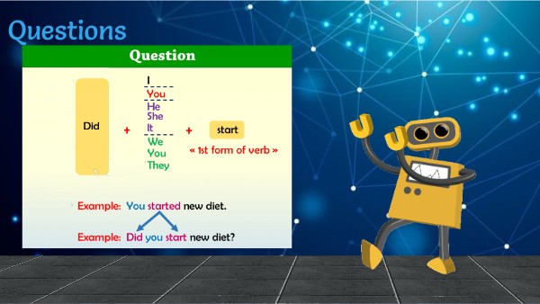 QUESTIONS - SIMPLE PAST | Genially